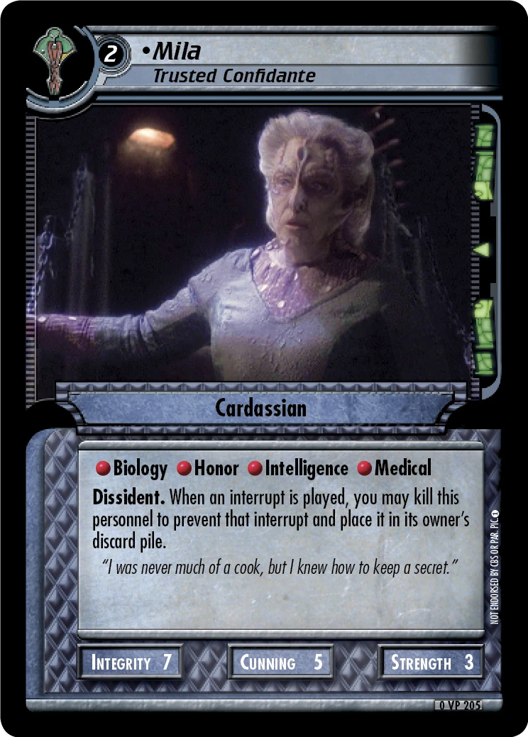 Mila - Trusted Confidante (VP) | CardGuide Wiki | Fandom