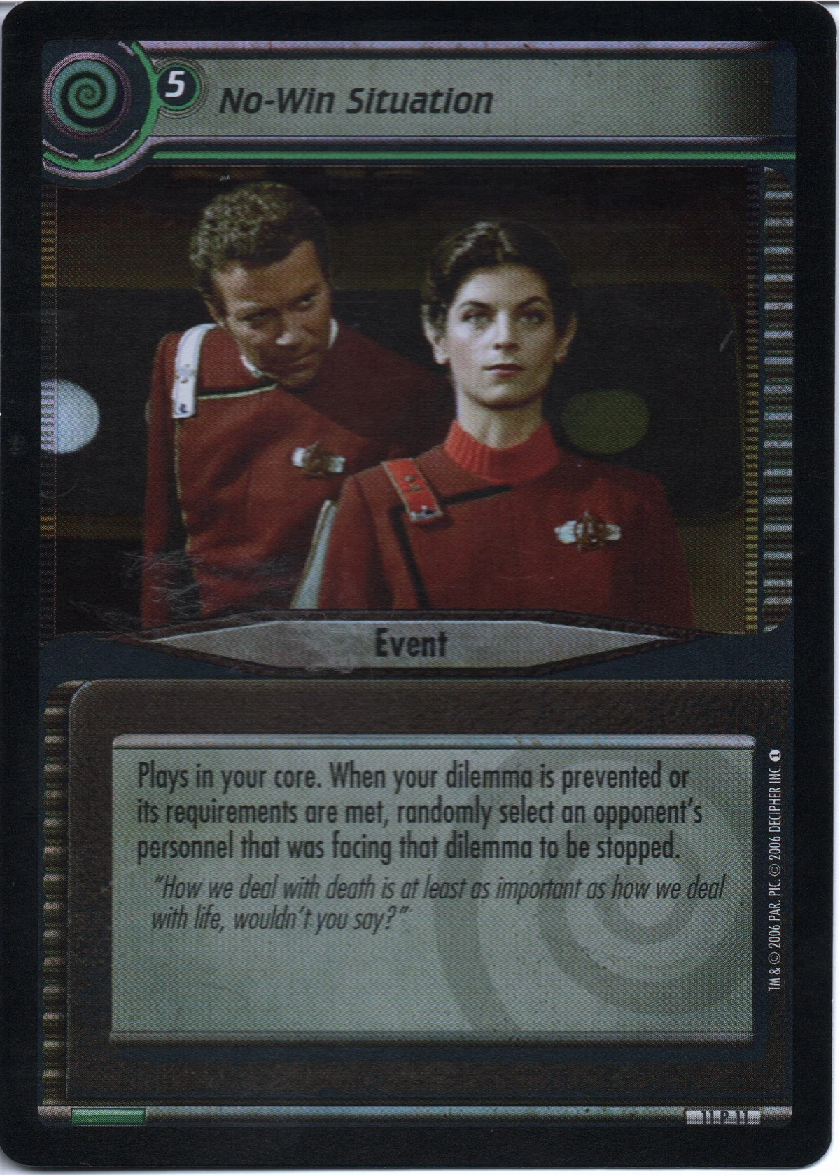 No-Win Situation (Genesis) | CardGuide Wiki | Fandom