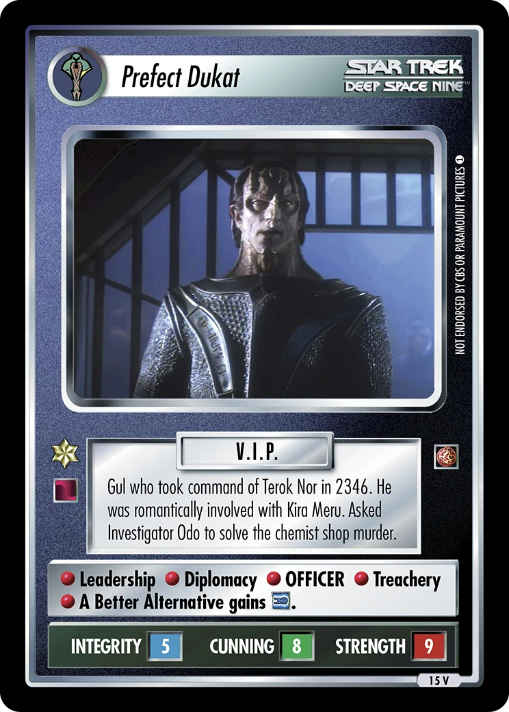 Prefect Dukat (AUT) | CardGuide Wiki | Fandom