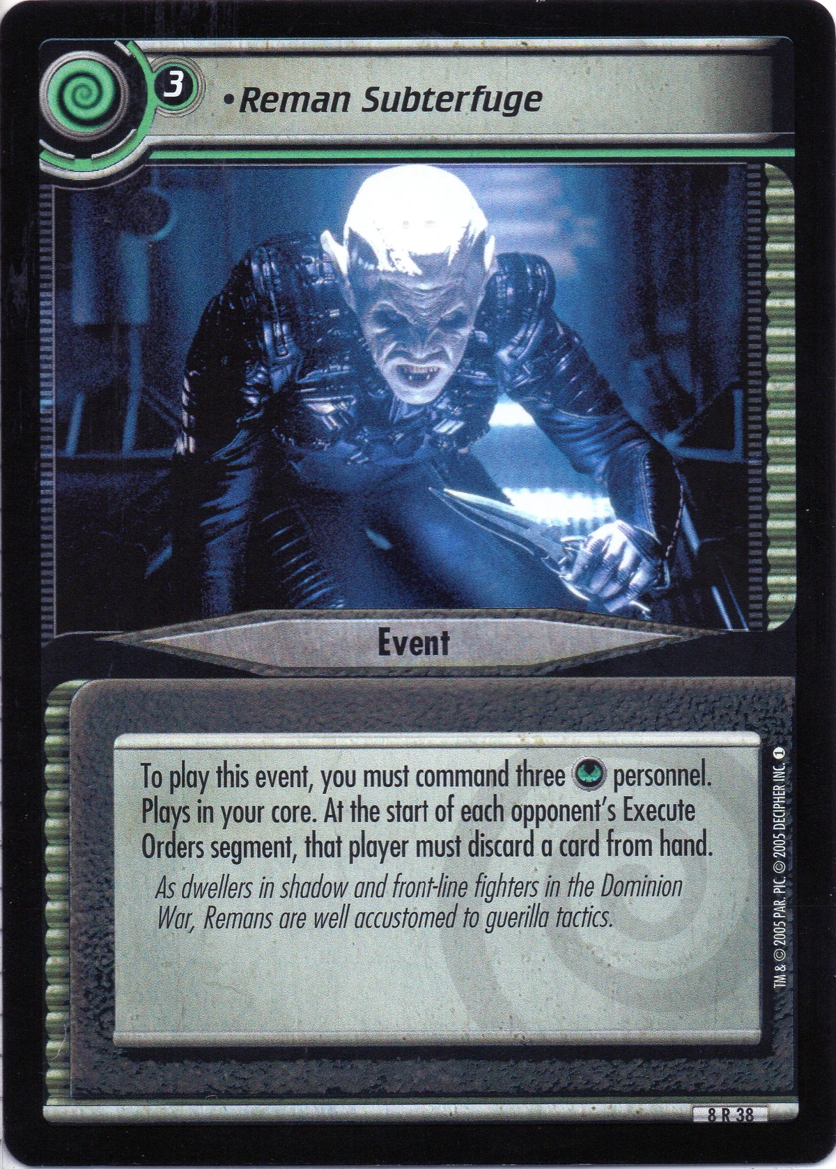 Reman Subterfuge (TBG) | CardGuide Wiki | Fandom