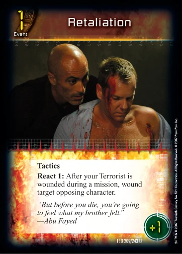 Retaliation (1E) | CardGuide Wiki | Fandom