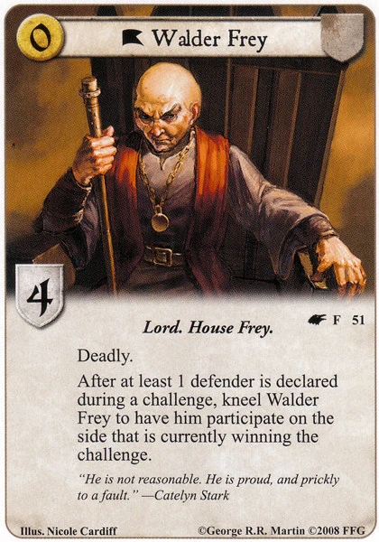 Walder Frey (ACoSe) | CardGuide Wiki | Fandom