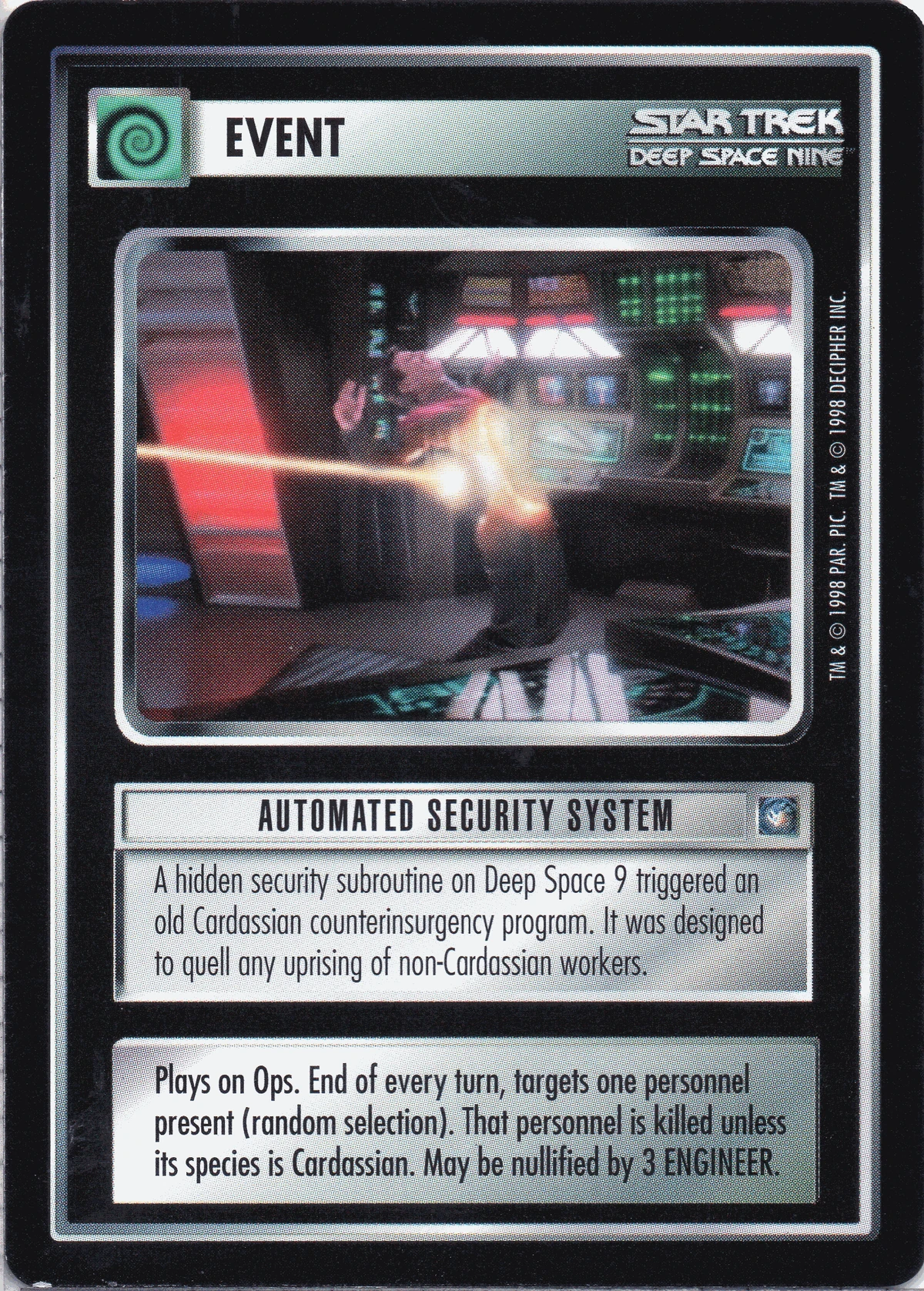 Automated Security System (DS9) | CardGuide Wiki | Fandom