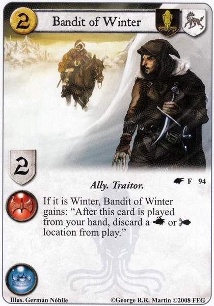 Bandit of Winter | CardGuide Wiki | Fandom