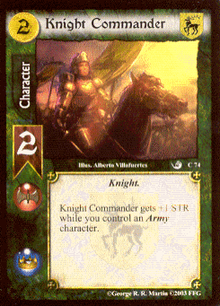 Knight Commander (I&FE) | CardGuide Wiki | Fandom