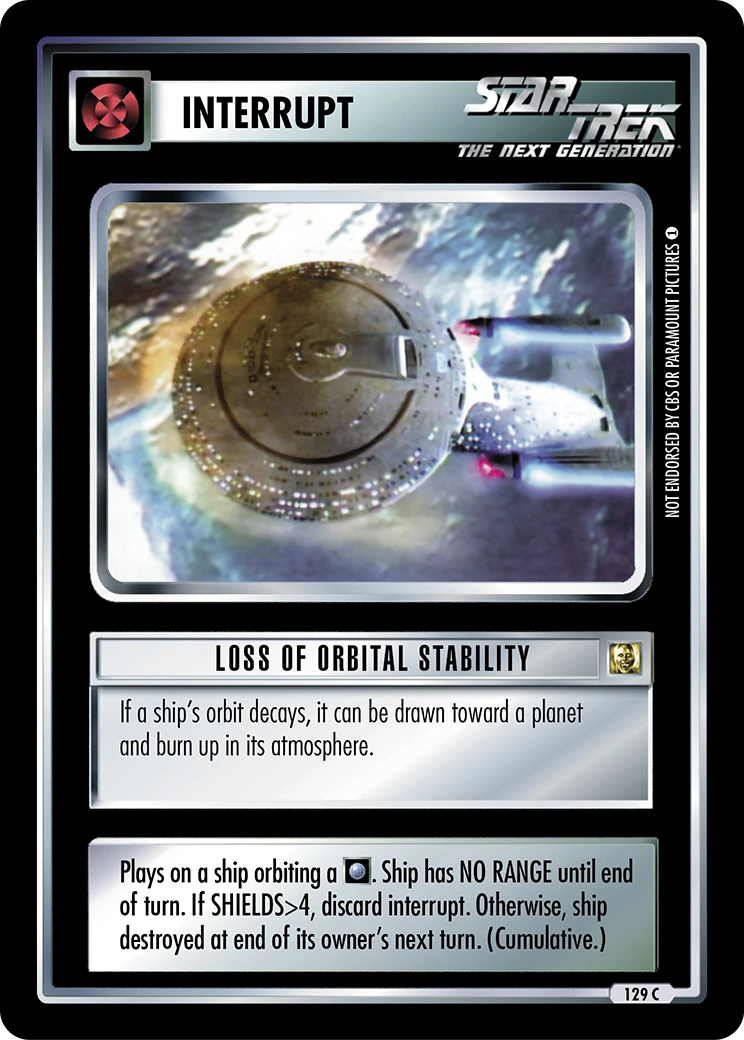 Loss of Orbital Stability (PR) | CardGuide Wiki | Fandom