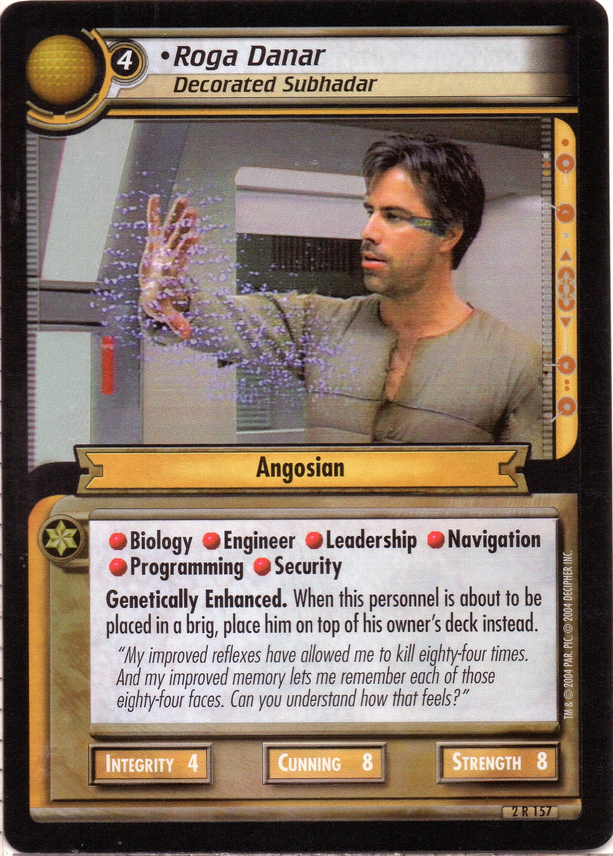 Roga Danar - Decorated Subhadar (RF2) | CardGuide Wiki | Fandom