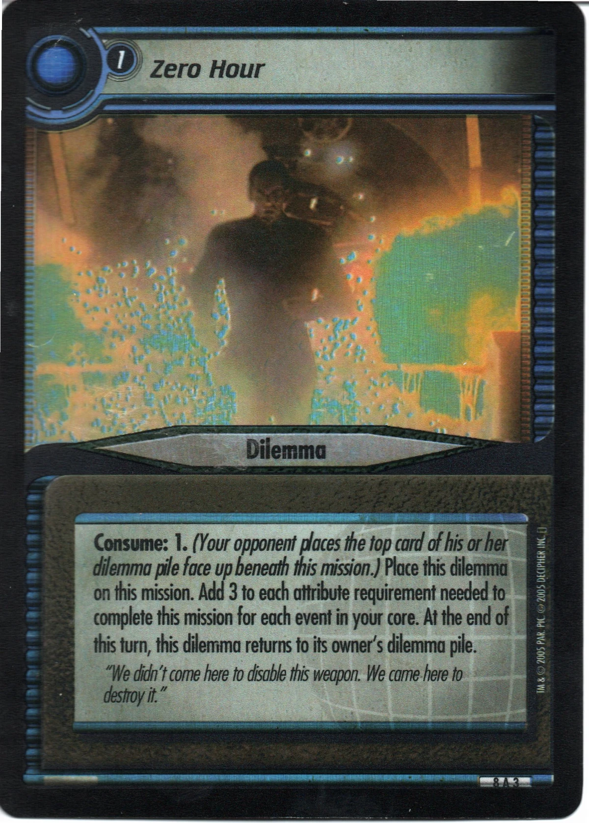 Zero Hour (Archive) | CardGuide Wiki | Fandom