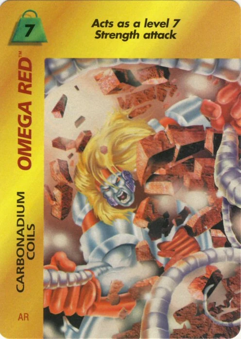 Omega Red - Carbonadium Coils (MVOP) | CardGuide Wiki | Fandom