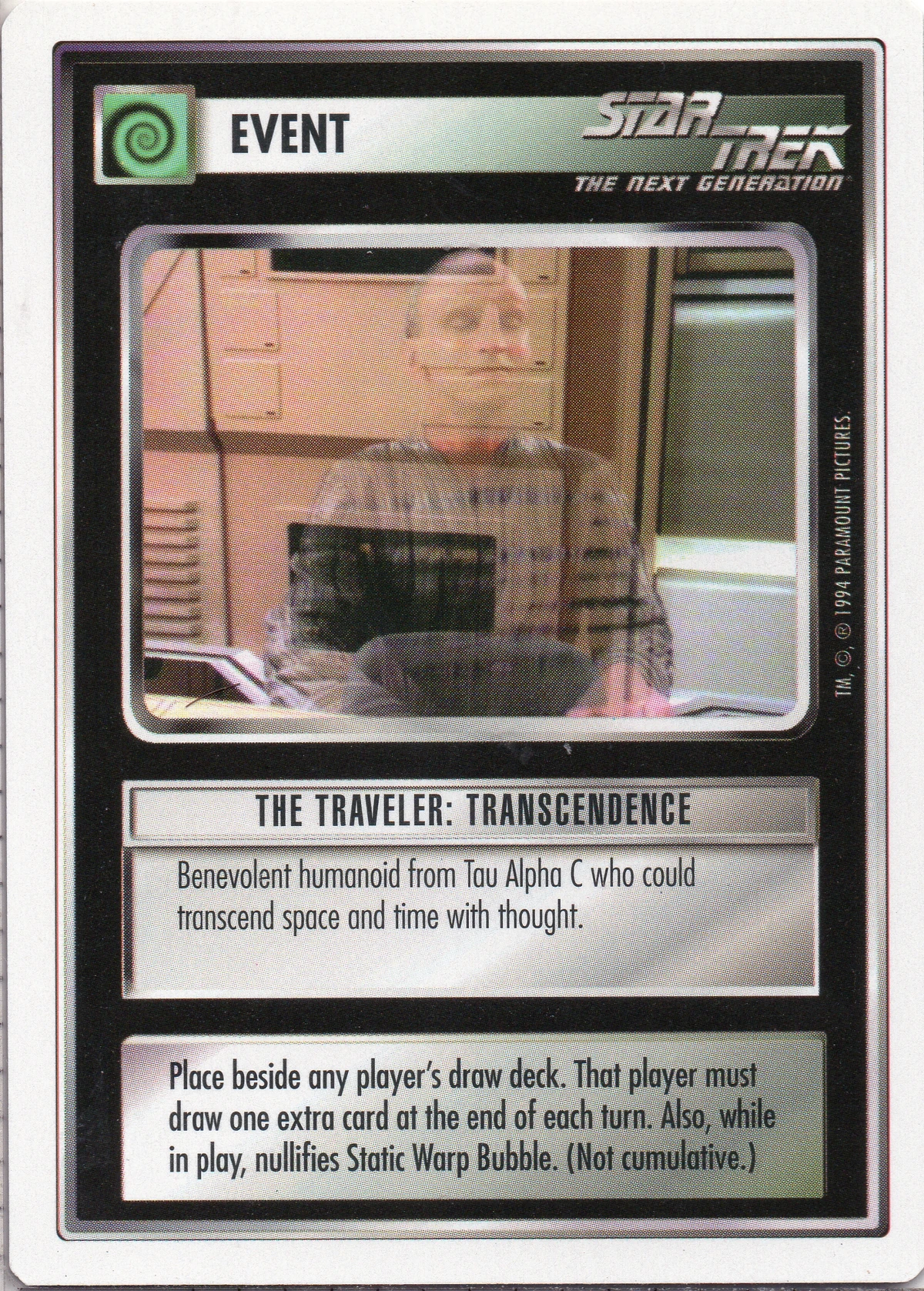 The Traveler: Transcendence (PU94) | CardGuide Wiki | Fandom