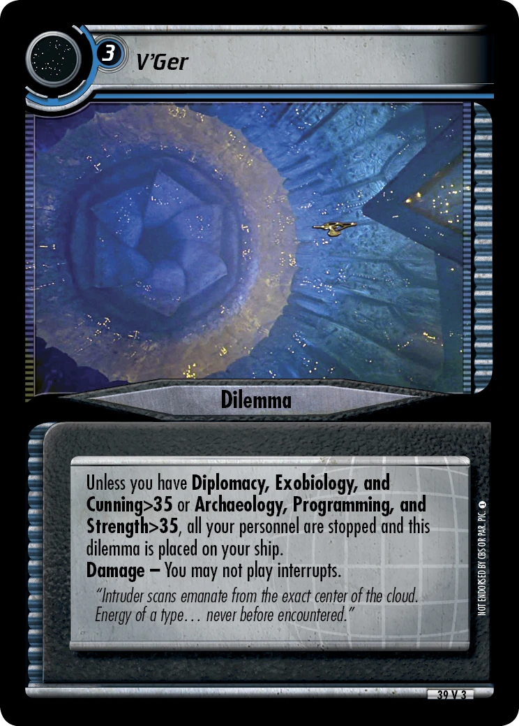 V'Ger (ST50) | CardGuide Wiki | Fandom