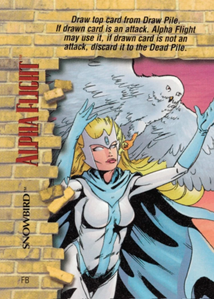 Alpha Flight - Snowbird (MNOP) | CardGuide Wiki | Fandom