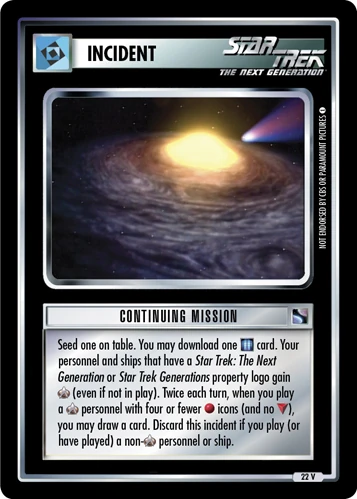 Continuing Mission (TNG) | CardGuide Wiki | Fandom