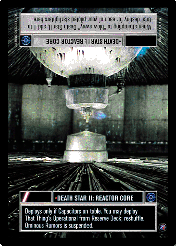 Death Star II: Reactor Core (DS2) | CardGuide Wiki | Fandom