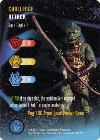 Gorn Captain (ST) (P) | CardGuide Wiki | Fandom