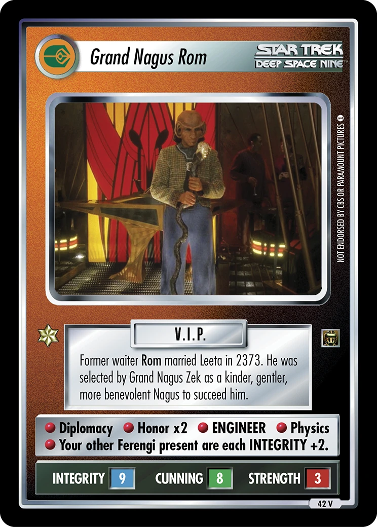 Grand Nagus Rom (DoW) | CardGuide Wiki | Fandom
