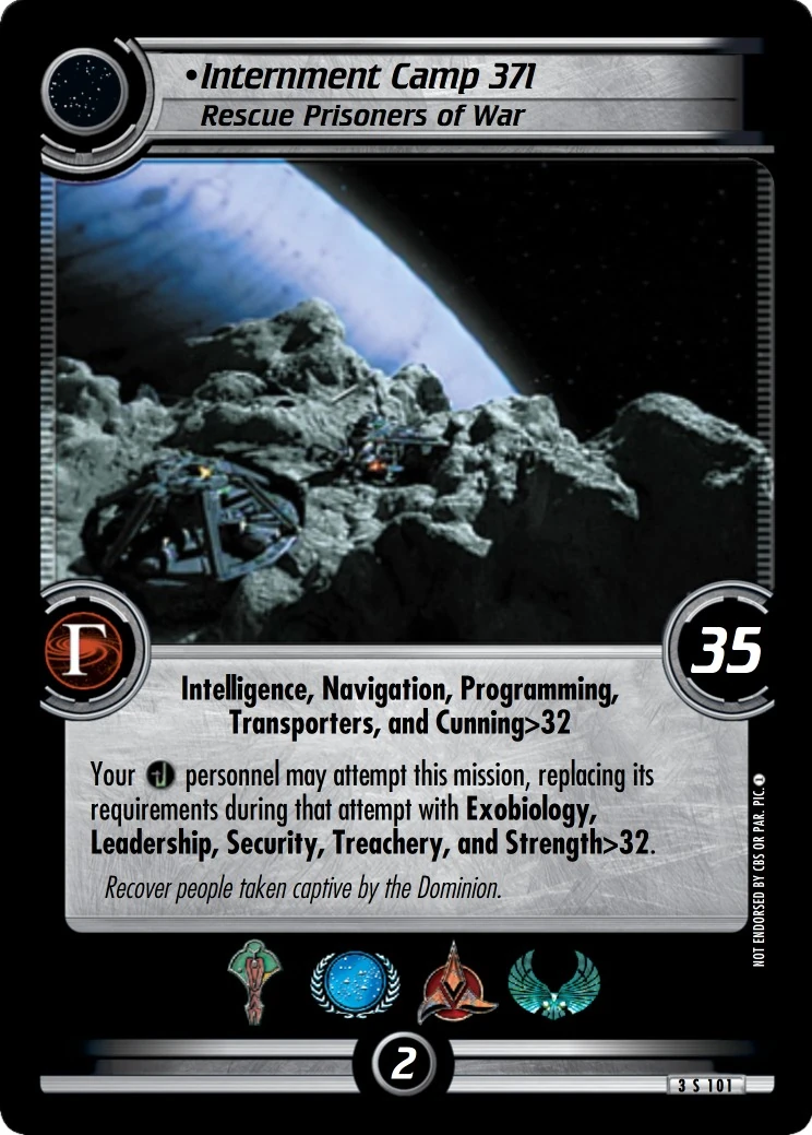 Internment Camp 371 - Rescue Prisoners of War (Errata) (CtA ...