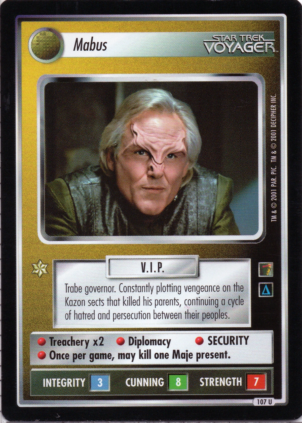 Mabus (TB) | CardGuide Wiki | Fandom