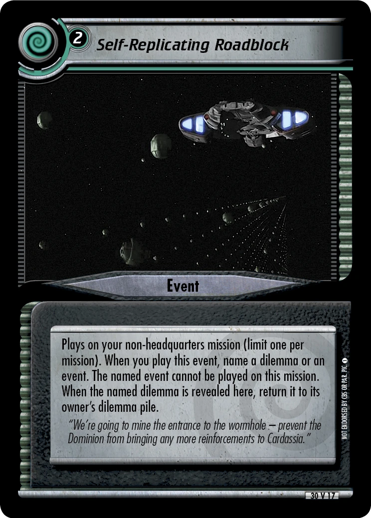 Self-Replicating Roadblock (RtG) | CardGuide Wiki | Fandom