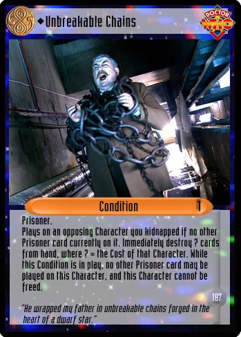 Unbreakable Chains (TSS3) | CardGuide Wiki | Fandom