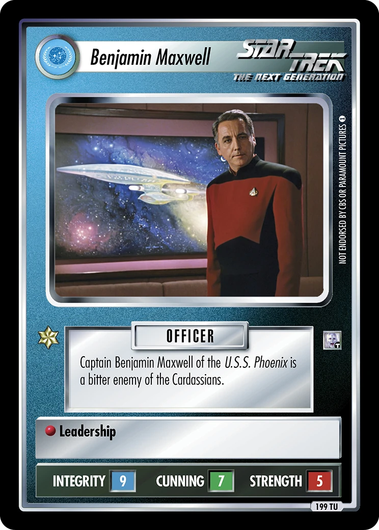 Benjamin Maxwell (PT) | CardGuide Wiki | Fandom