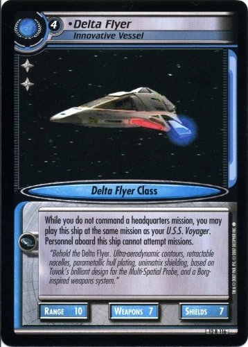 Delta Flyer - Innovative Vessel (TATV) | CardGuide Wiki | Fandom