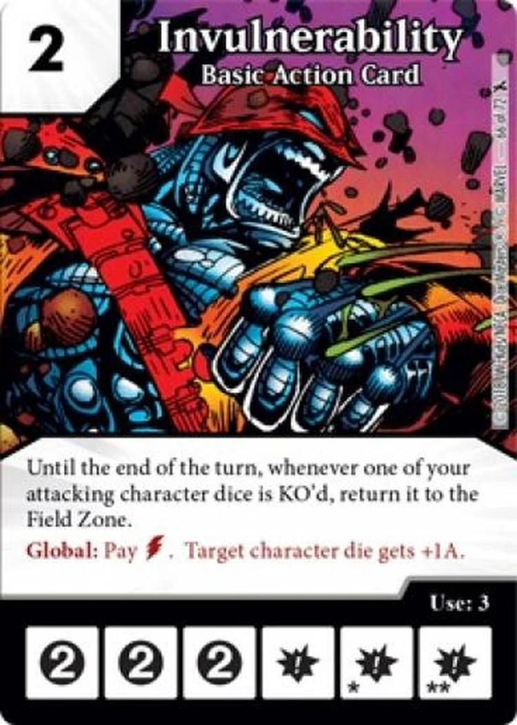 Invulnerability - Basic Action Card (XMFCB) | CardGuide Wiki | Fandom