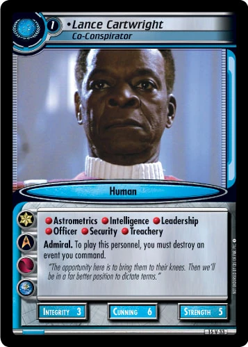 Lance Cartwright | CardGuide Wiki | Fandom