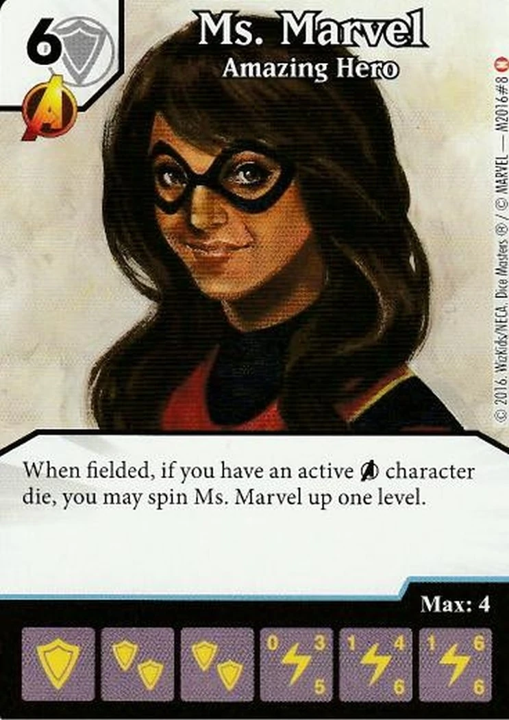 Ms. Marvel - Amazing Hero (CW) (OP) | CardGuide Wiki | Fandom