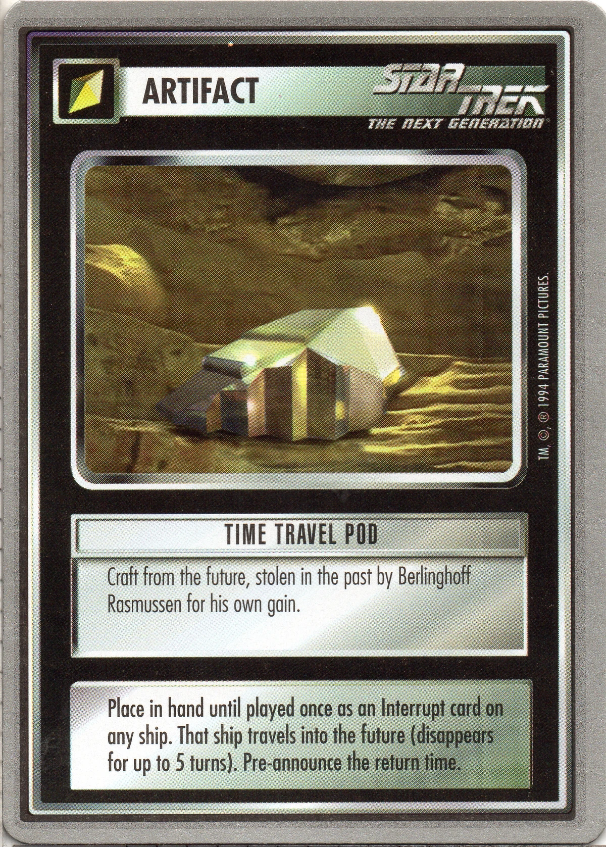 Time Travel Pod (CT) | CardGuide Wiki | Fandom