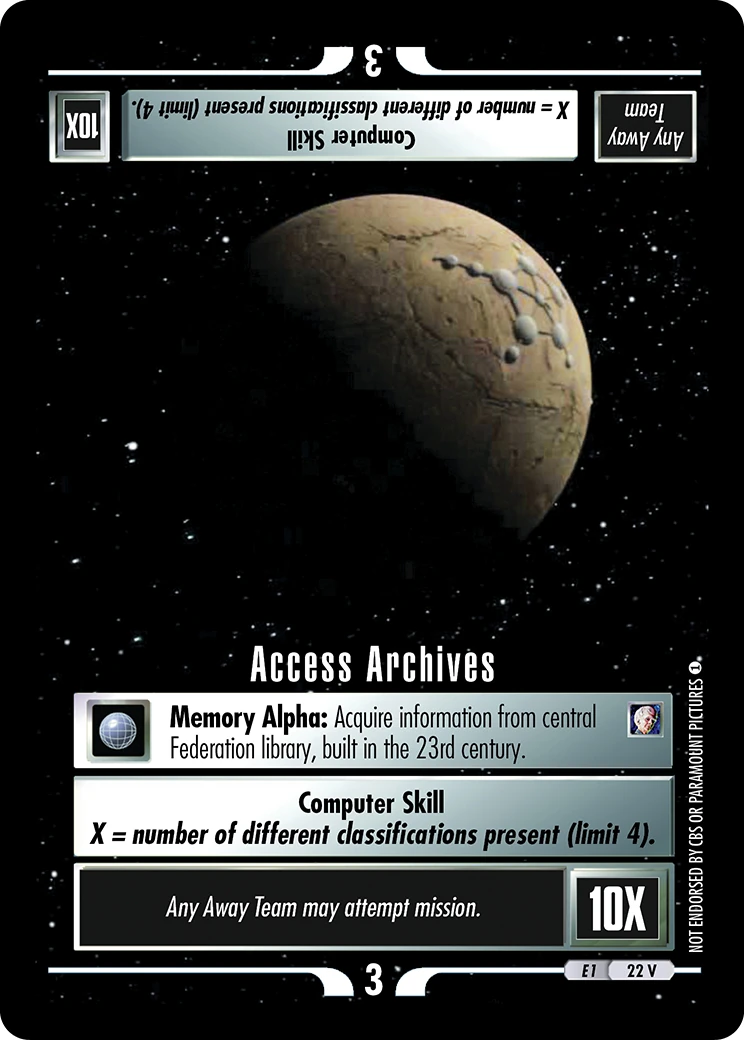 Access Archives (Errata) (TC) | CardGuide Wiki | Fandom