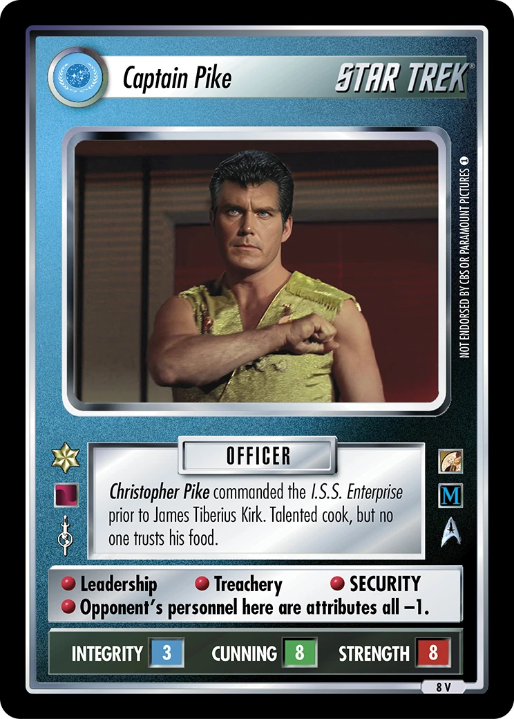 Captain Pike (DrPe) | CardGuide Wiki | Fandom