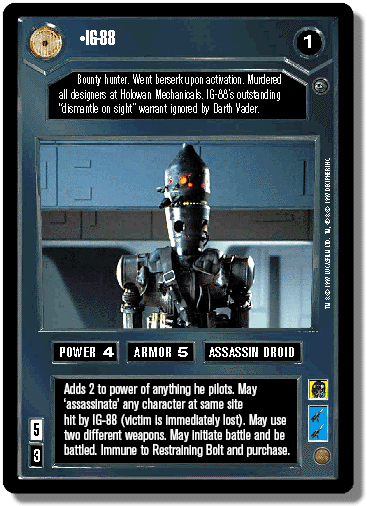 IG-88 (DGB) | CardGuide Wiki | Fandom
