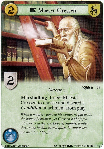 Maester Cressen (CS) | CardGuide Wiki | Fandom