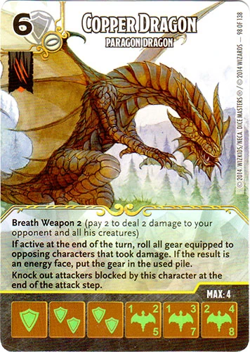 Copper Dragon - Paragon Dragon (BFF) | CardGuide Wiki | Fandom