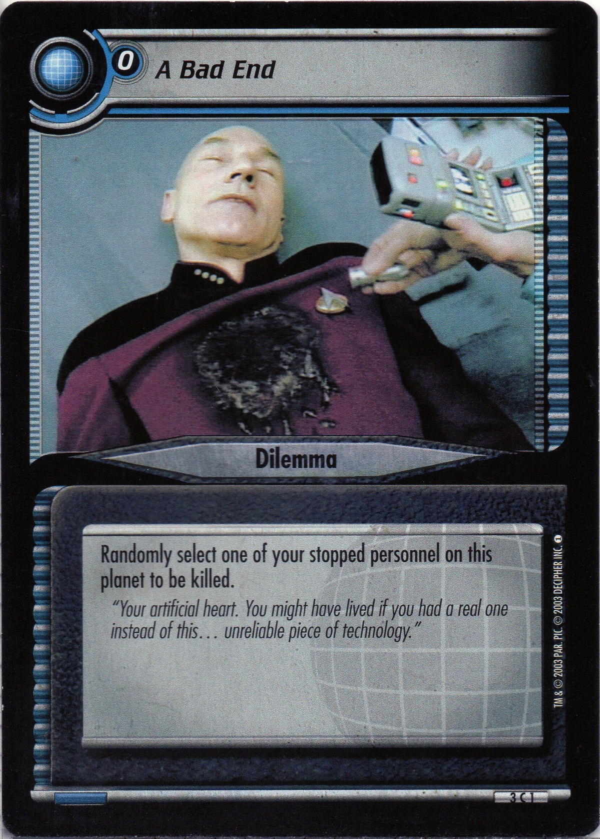 A Bad End (CtA) | CardGuide Wiki | Fandom