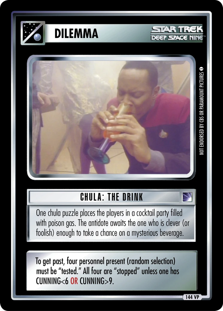 Chula: The Drink (VP) | CardGuide Wiki | Fandom
