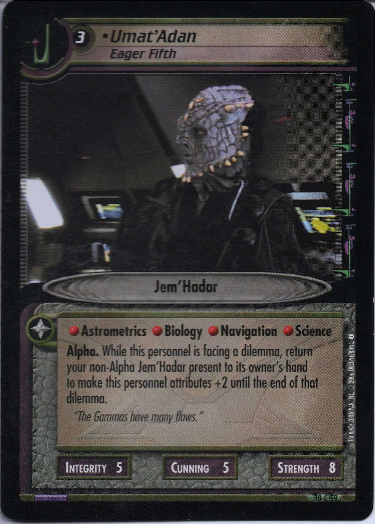 Umat'Adan - Eager Fifth (CL) | CardGuide Wiki | Fandom