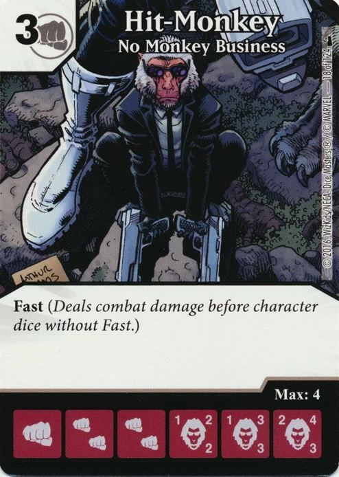 Hit-Monkey - No Monkey Business (DPDM) | CardGuide Wiki | Fandom