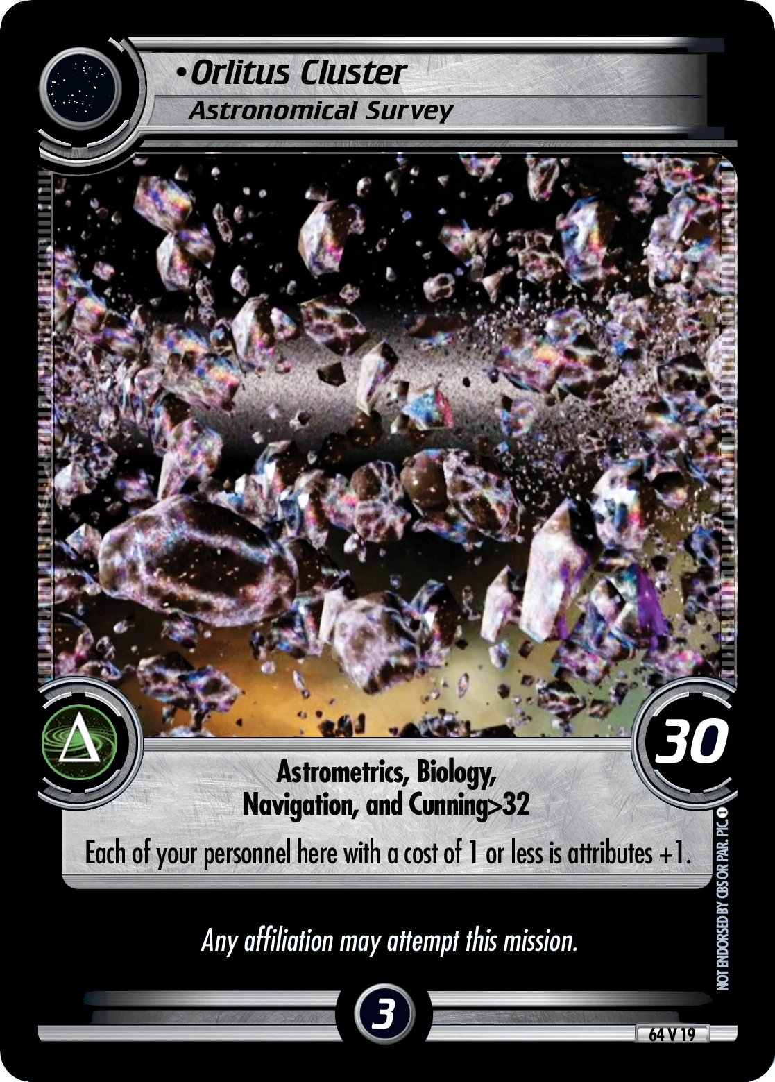 Orlitus Cluster - Astronomical Survey (FOW) | CardGuide Wiki | Fandom
