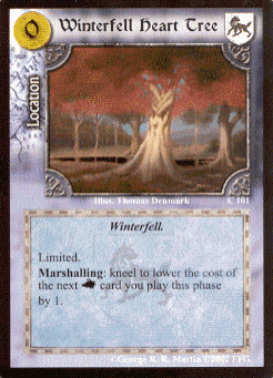 Winterfell Heart Tree (WE) | CardGuide Wiki | Fandom