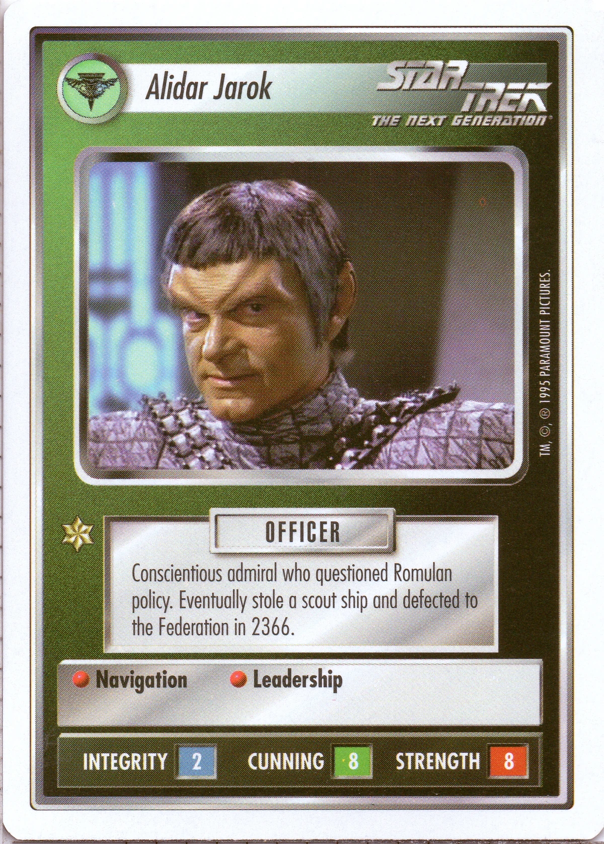 Alidar Jarok (PU95) | CardGuide Wiki | Fandom