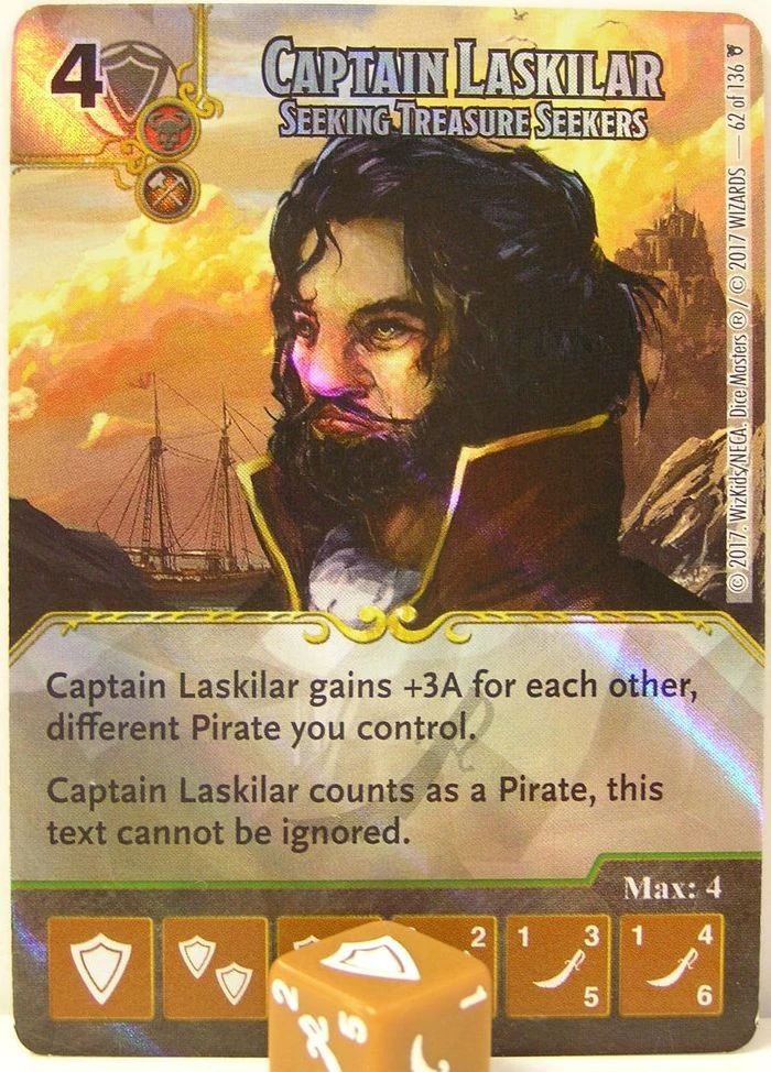 Captain Laskilar - Seeking Treasure Seekers (ToA) (foil) | CardGuide ...