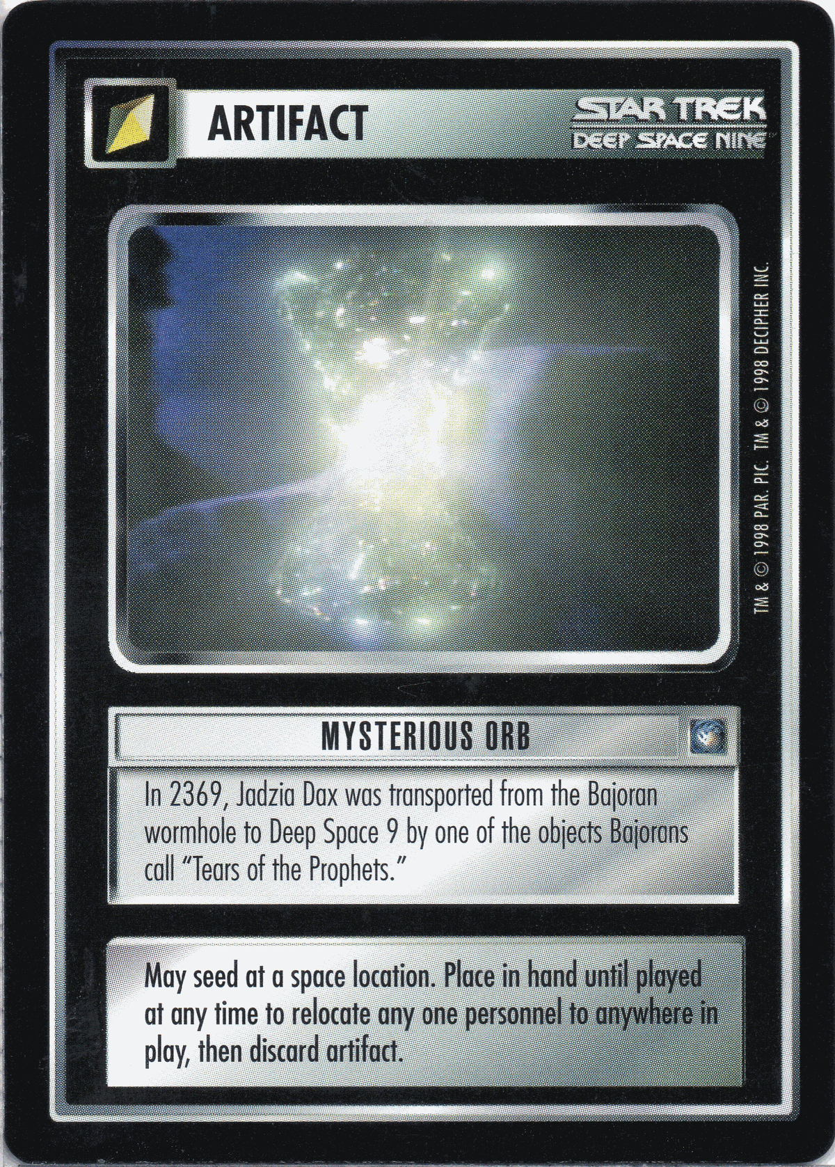 Mysterious Orb Ds9 Cardguide Wiki Fandom