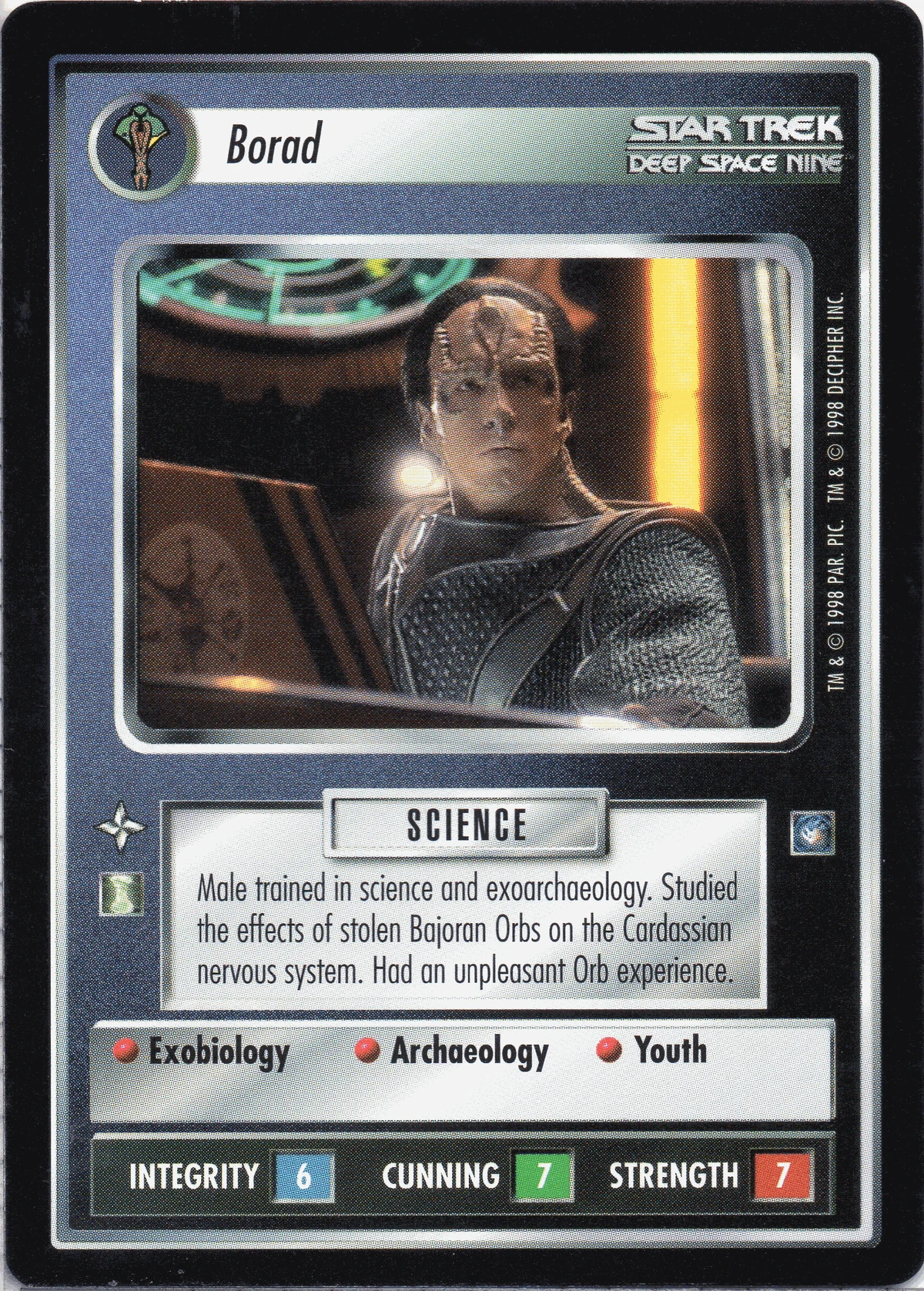 Borad (DS9) | CardGuide Wiki | Fandom