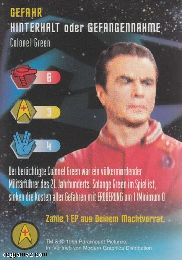Colonel Green (ST) (DE) | CardGuide Wiki | Fandom