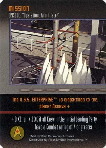 "Operation: Annihilate!" (ST) (mission) | CardGuide Wiki | Fandom