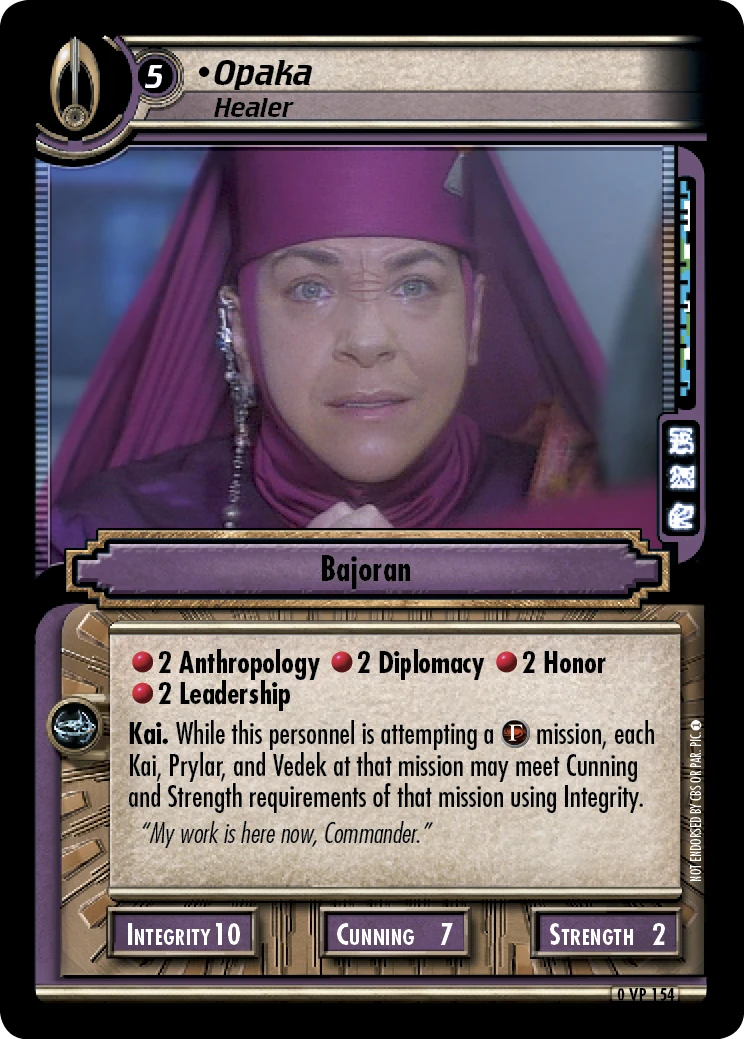 Opaka - Healer (VP) | CardGuide Wiki | Fandom