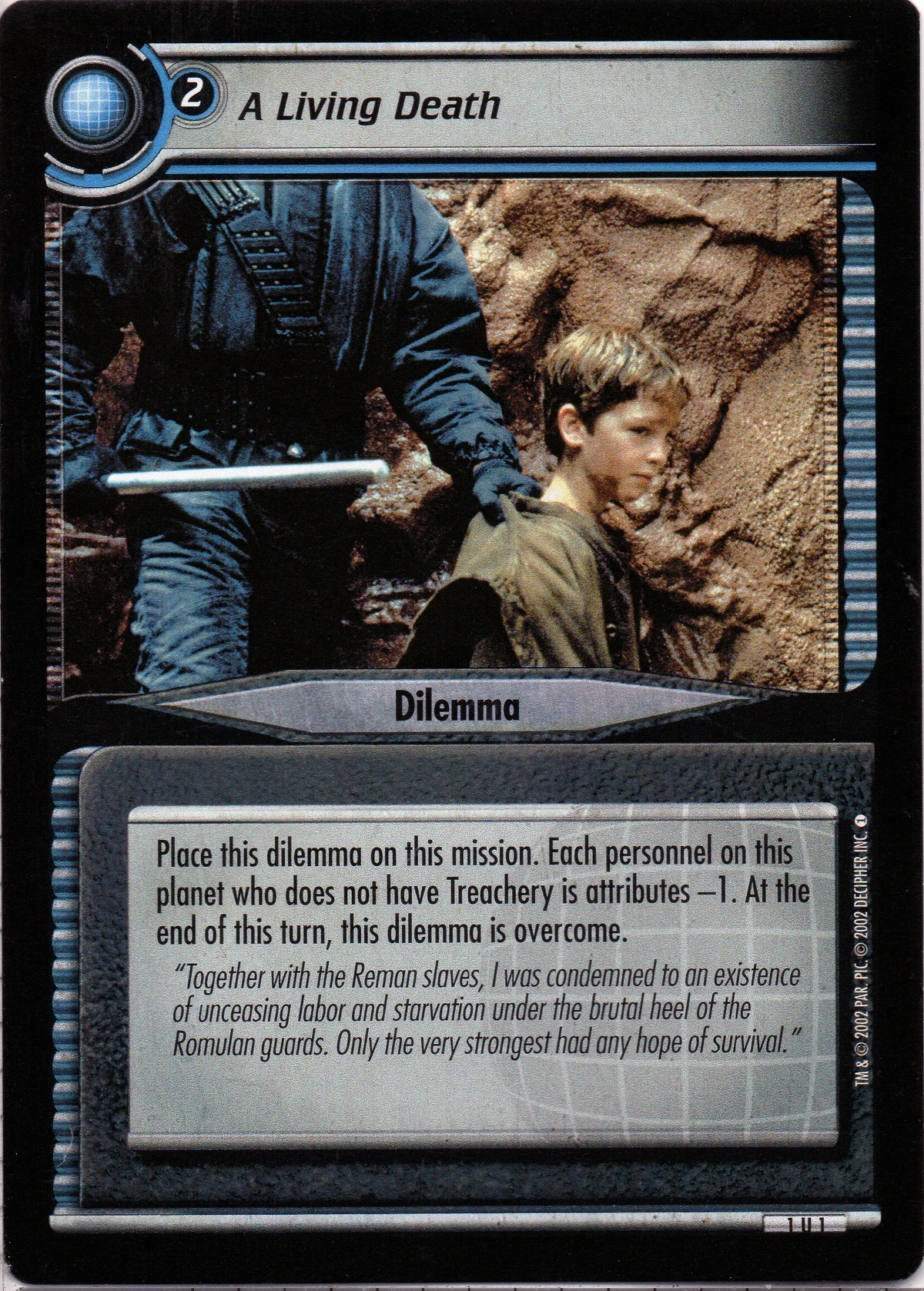 A Living Death (2E) | CardGuide Wiki | Fandom