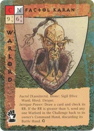 Factol Karan (F&F) | CardGuide Wiki | Fandom